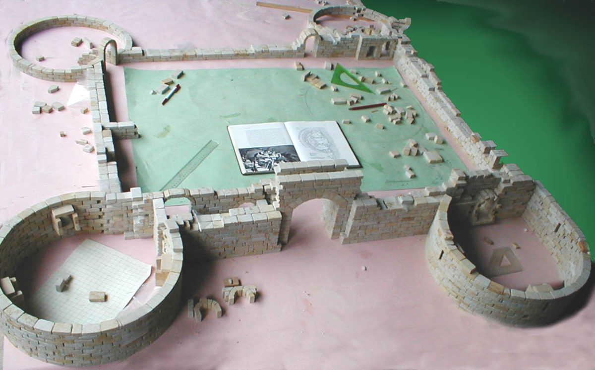 Kidwelly model hradu - Zahradní železnice